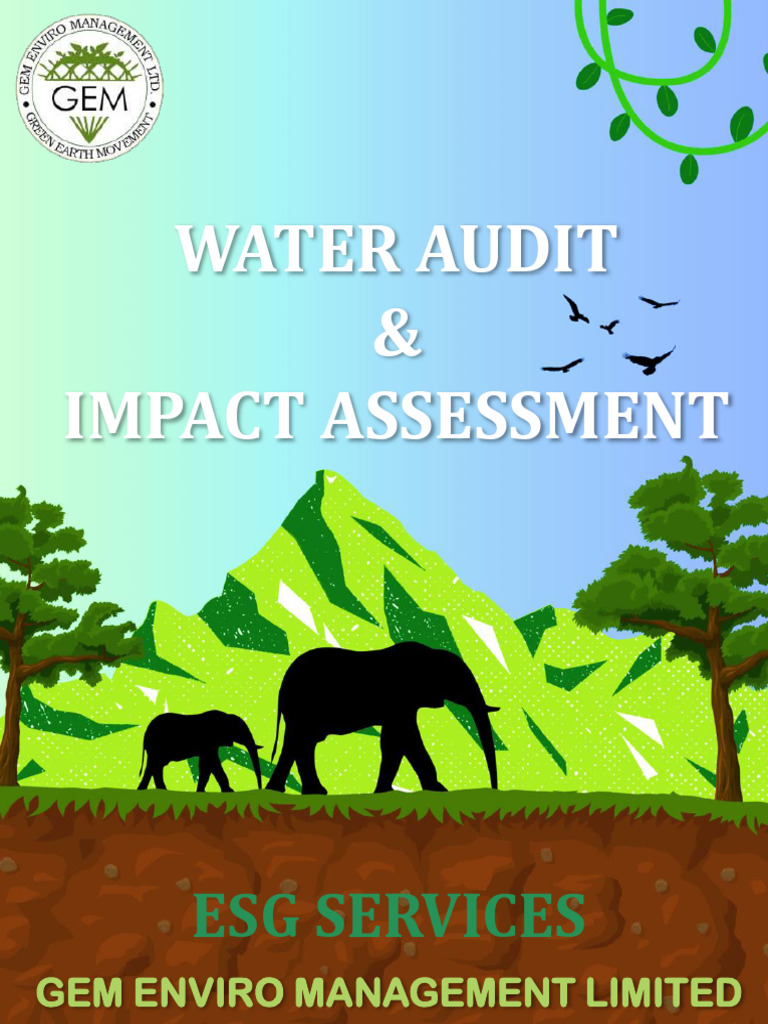 ESG Services WATER AUDIT & IMPACT ASSESSMENT - GEM | PDF | Water | Flow ...
