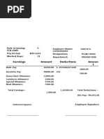 Salary Payment Voucher Template | PDF