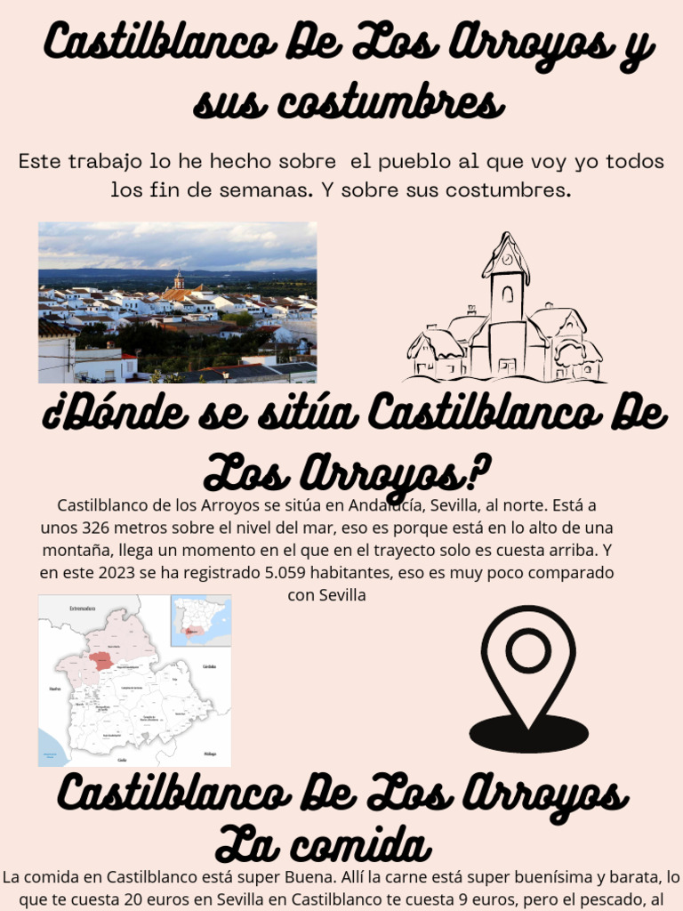 El Lugar Donde Vivo Yo Castilblanco | PDF | Sevilla