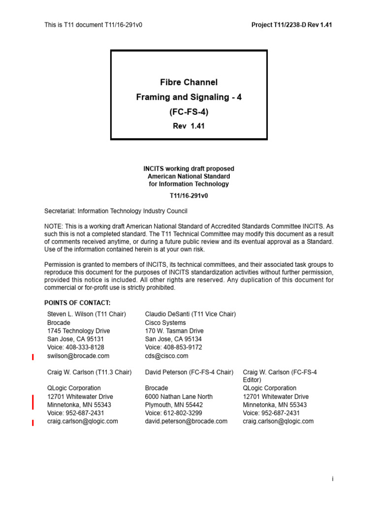 FC-FS-4 Rev 1.41 | PDF | Patent | License