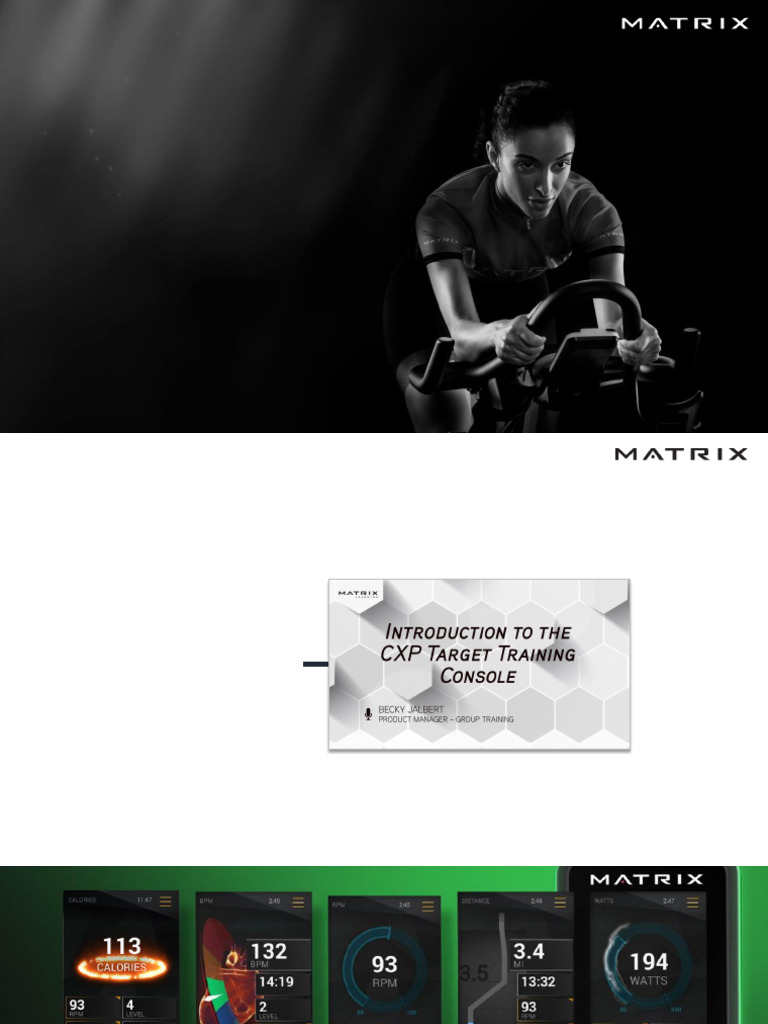 07 - Intro To The CXP Target Training Console | PDF