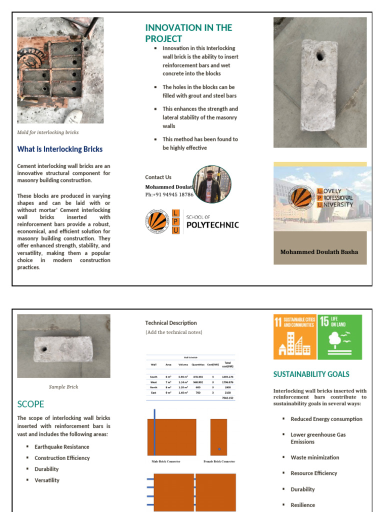 Interlocking Brick Mold Guide | PDF | Masonry | Brick