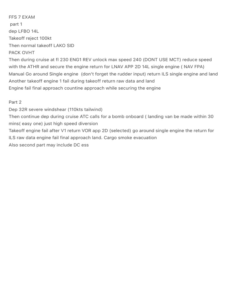 FFS 7 EXAM | PDF