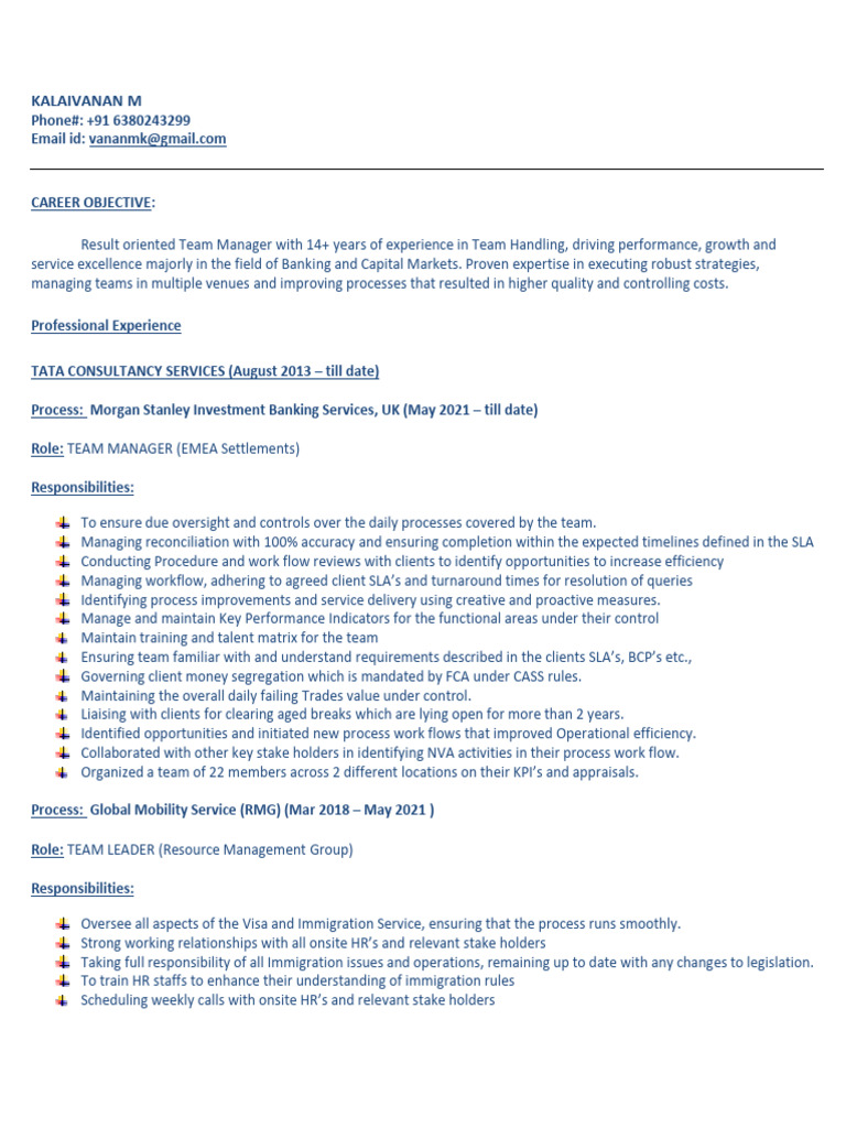 Kalai Resume Updated 11-2024 | PDF