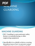 Machine Guarding Safety Standards | PDF | Machines | Safety