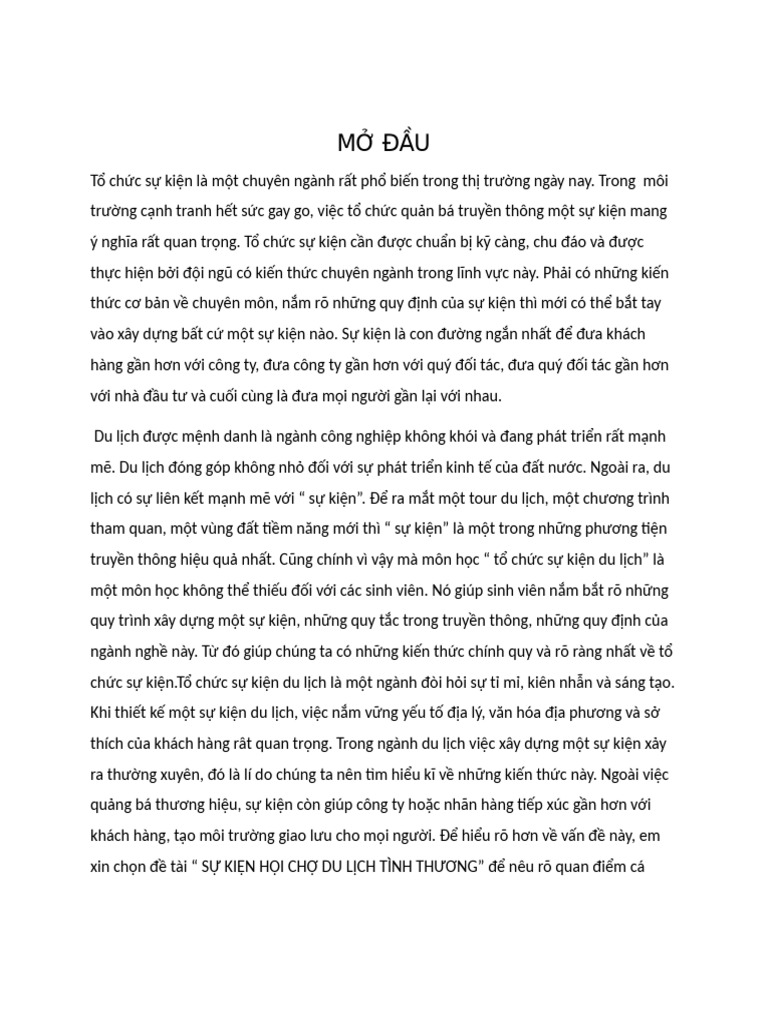 MỞ ĐẦU skdl | PDF