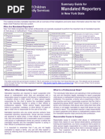 Washington State Mandatory Reporting Guide | PDF | Social Work ...