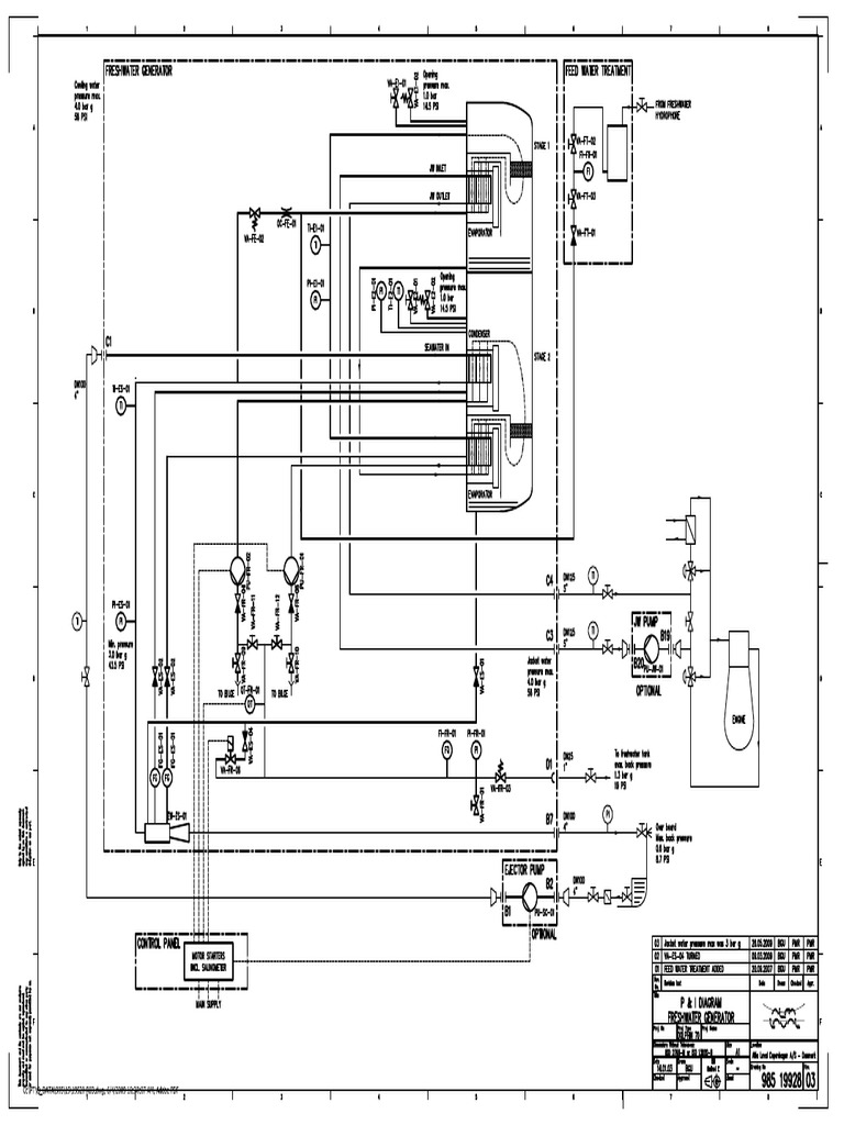 07_P&I Diagram_985 19928-R03 - Copy | PDF