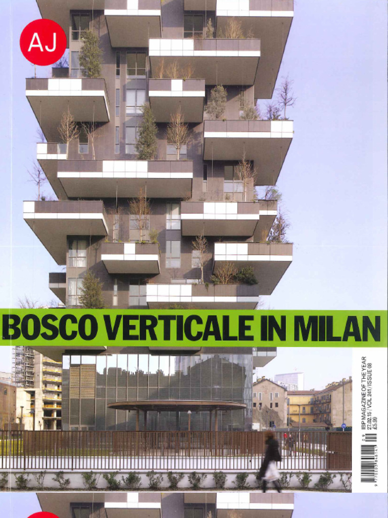 Boeri - Bosco-Verticale Ikaa Arch Literature | PDF