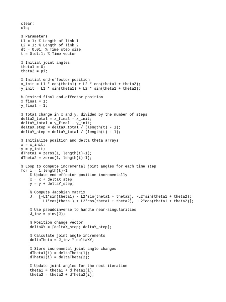 Matlab Assignment2C | PDF