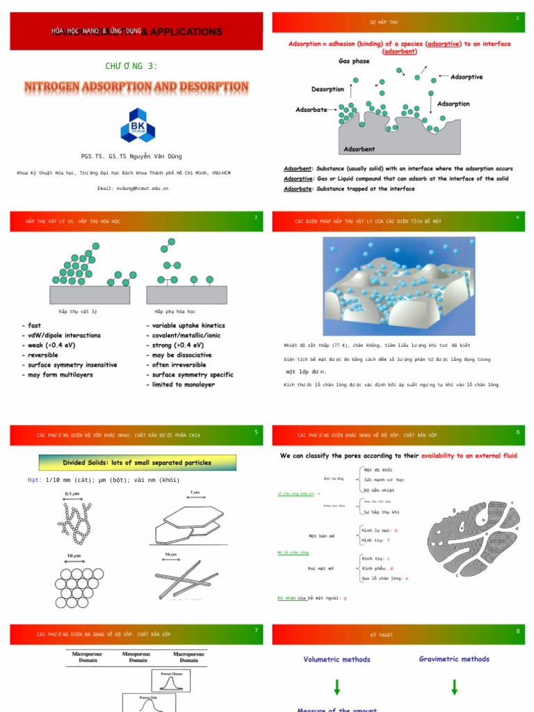 Chapter 3B-N2 Adsorption and Desorption-P | PDF