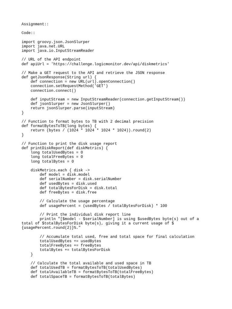 Assignment 1 | PDF