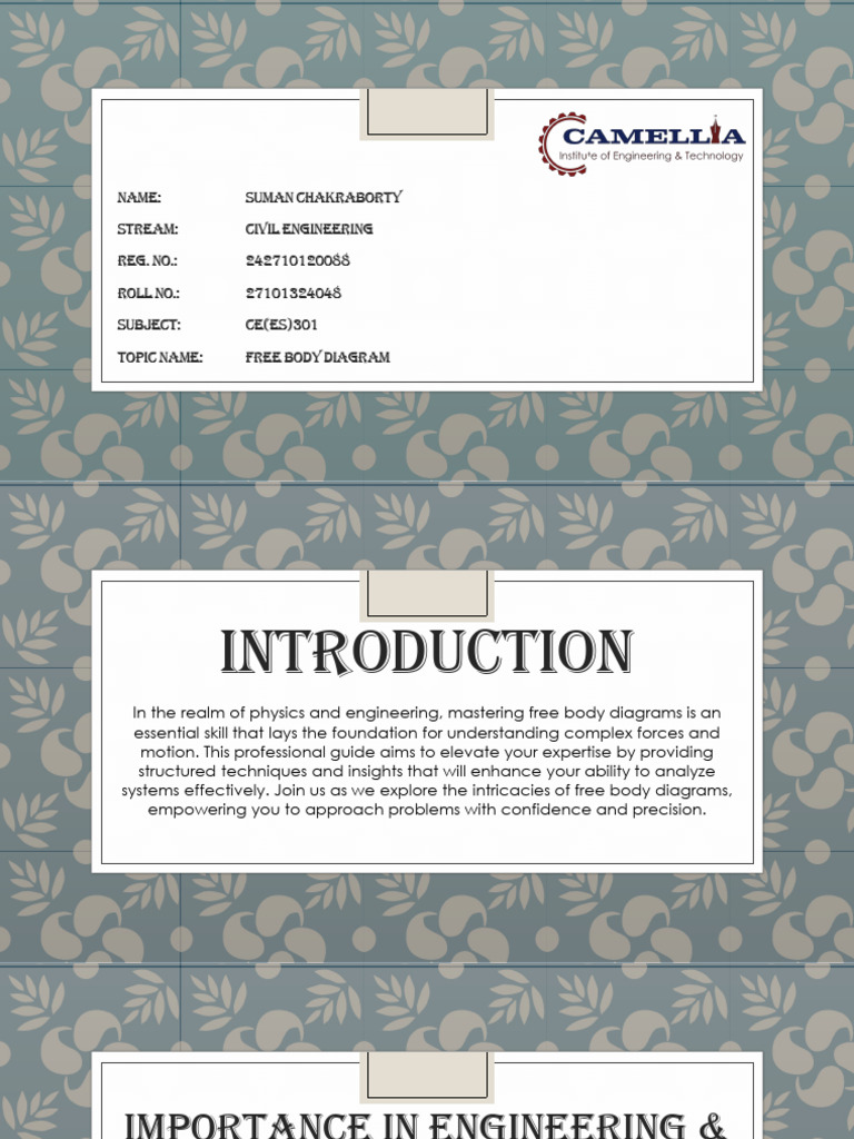 Free Body Diagram | PDF