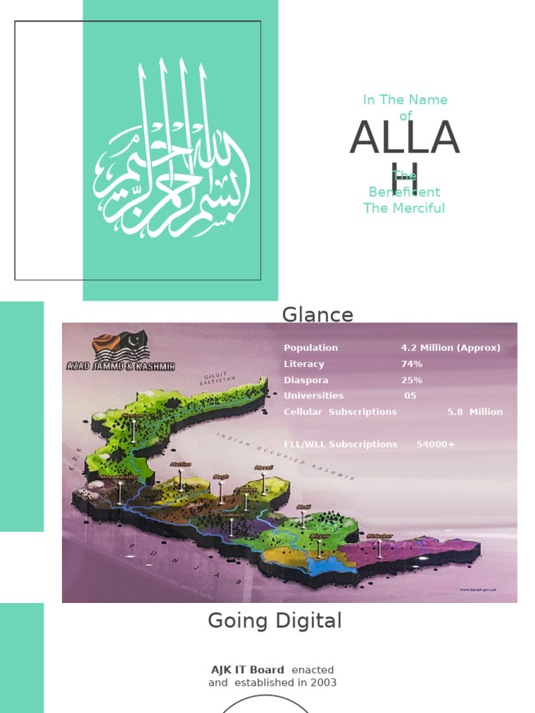 AJK ITB PPT Road To Digi Transf | PDF | Telephone | Internet