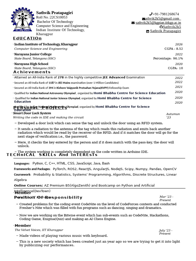 CV | PDF | Computing | Computer Programming
