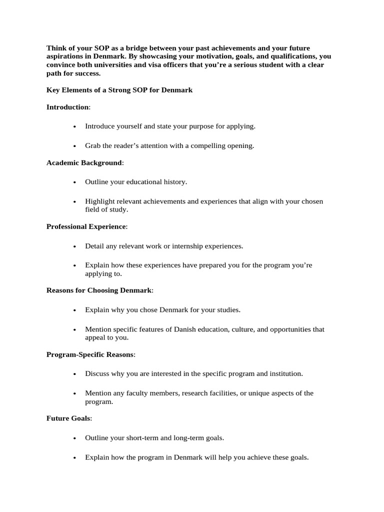 sop | PDF | Thesis | Motivation
