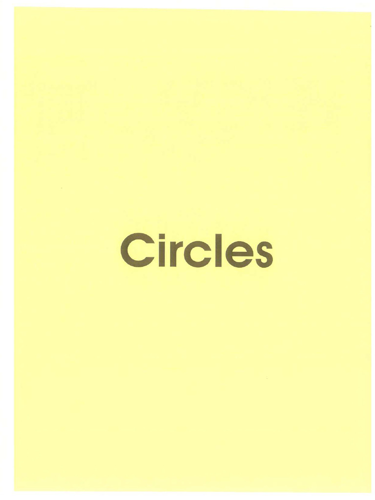 Circle | PDF
