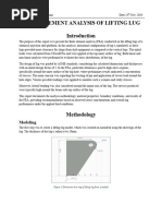 Lug Analysis - Engineering Library | PDF | Strength Of Materials | Bending