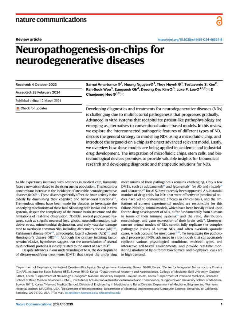 Neurodegenerative Disease Models | PDF | Amyloid Beta | Microglia