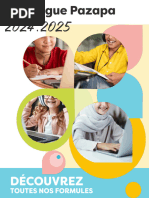 Catalogue 2025-2026 de l'école Pazapa | PDF | Écoles | Apprentissage