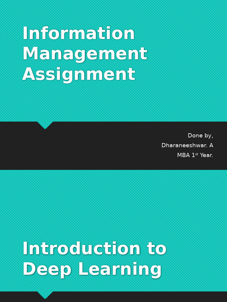 Deep Learning Basics & Applications | PDF