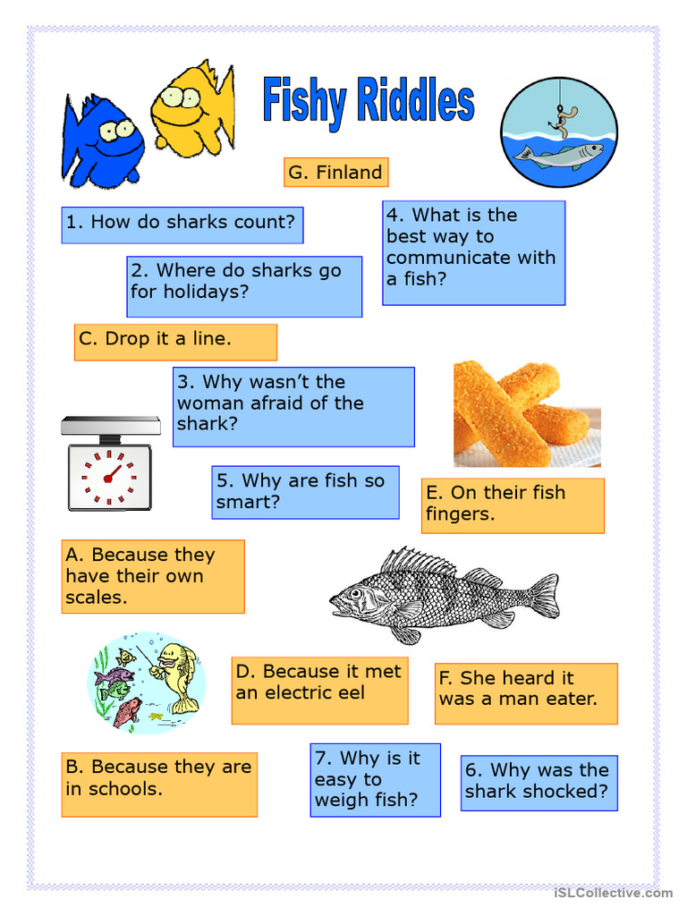 Fishy Riddles | PDF