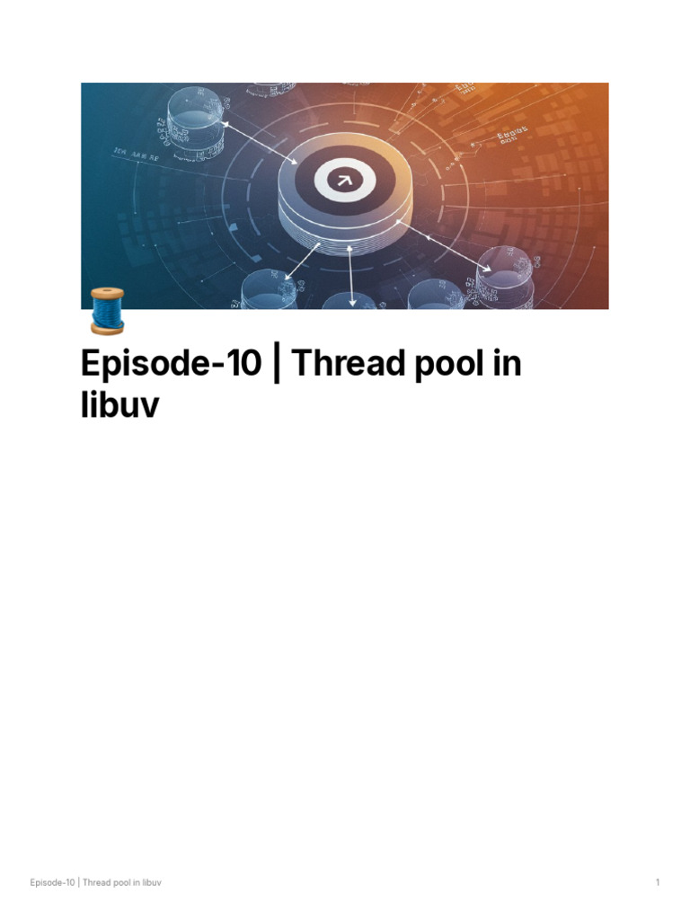 Episode-10 | PDF | Thread (Computing) | Software