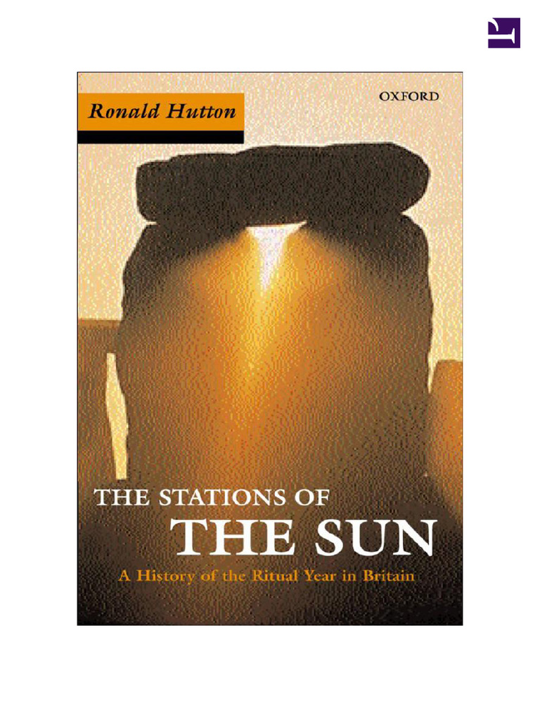 Hutton, Ronald - The Stations of The Sun - A History of The Ritual Year ...
