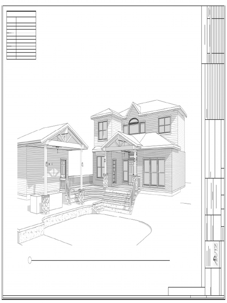 Steeple Dr. Porch Addition | PDF | Roof | Architectural Elements