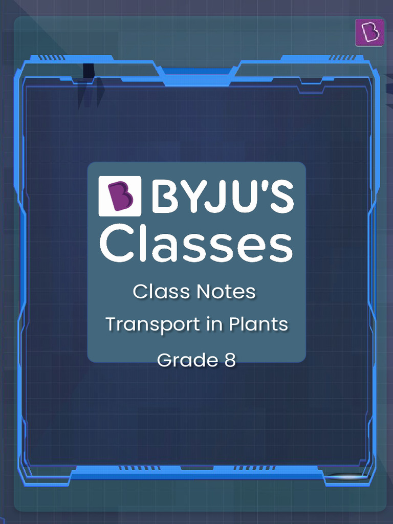 Transport of Water and Nutrients in Plants | PDF | Plant Nutrition | Root