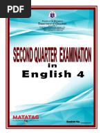 ENGLISH 4 QUARTER 1 TEST With Answer | PDF | Narration | Word