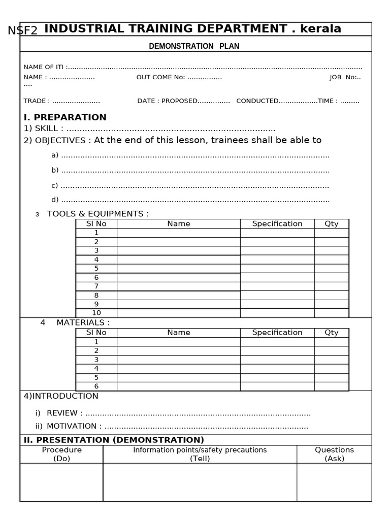 02 Demonstration Plan | PDF