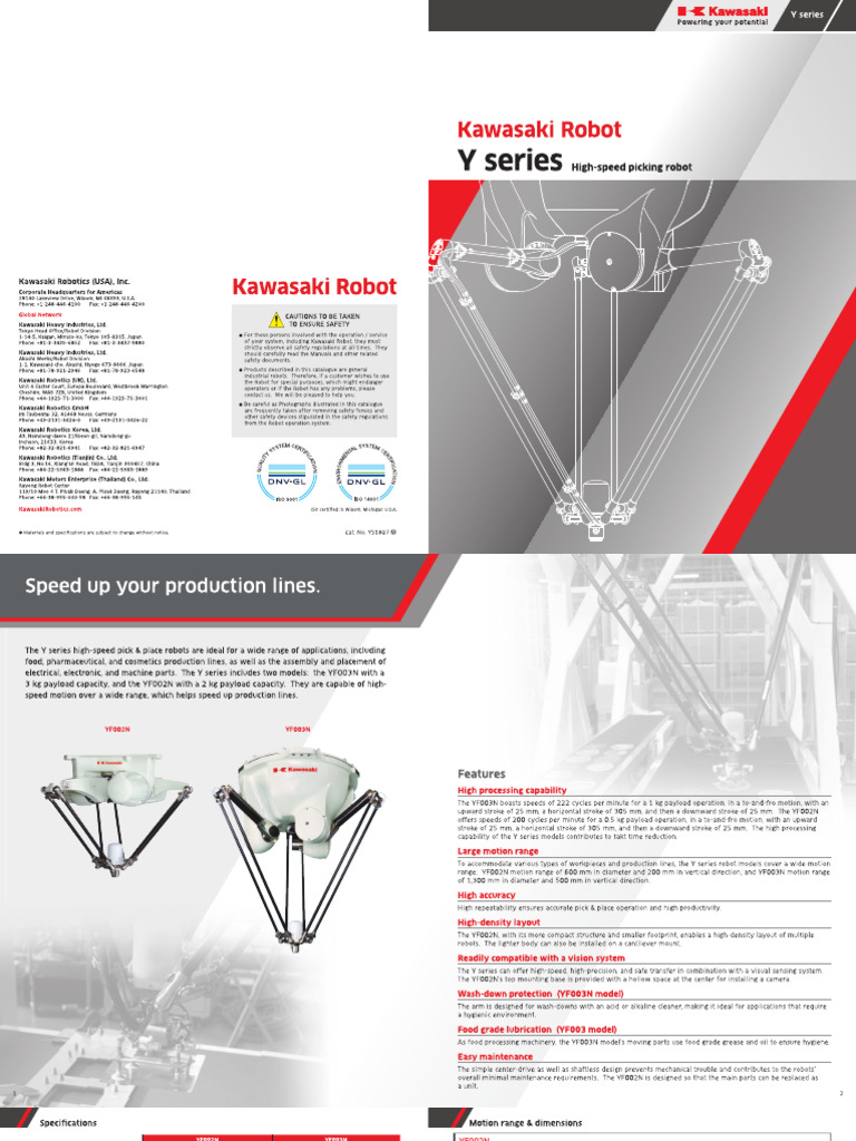 Brochure Robots Pick-And-Place-Robots Us-En 01 2021 | PDF | Camera | Transmission Control Protocol