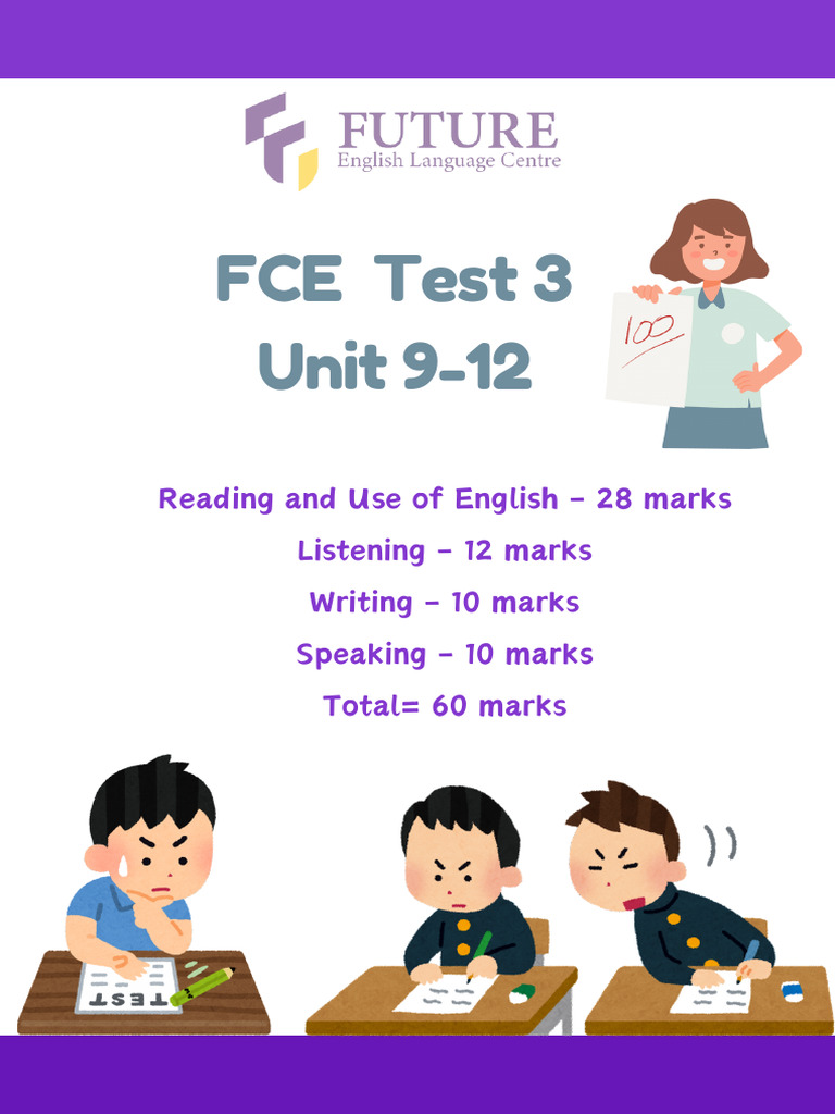 FCE Test 3 Unit 9-12 | PDF | Satellite