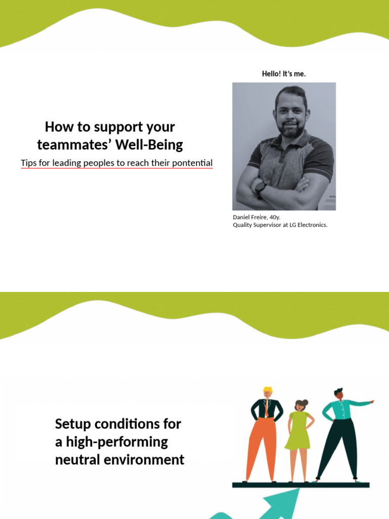 LG-English-Program-PD: How To Support Teammates | PDF