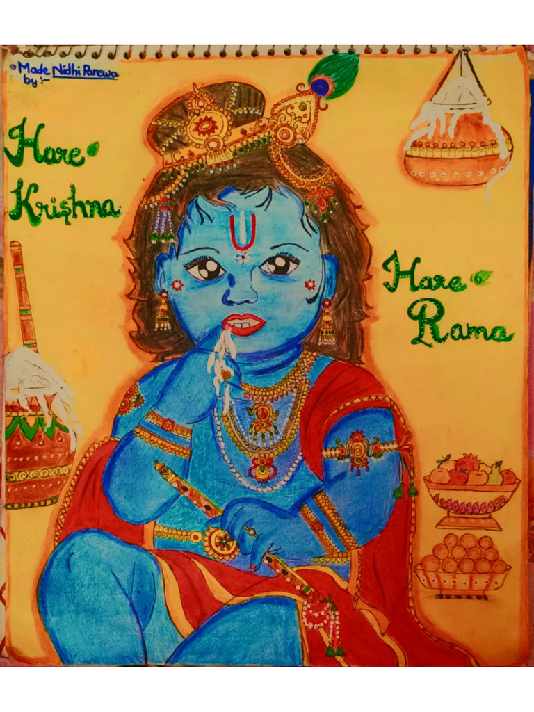 Krishna One Incarnation From Dasavtara (Naughty Krishna Avtara) | PDF