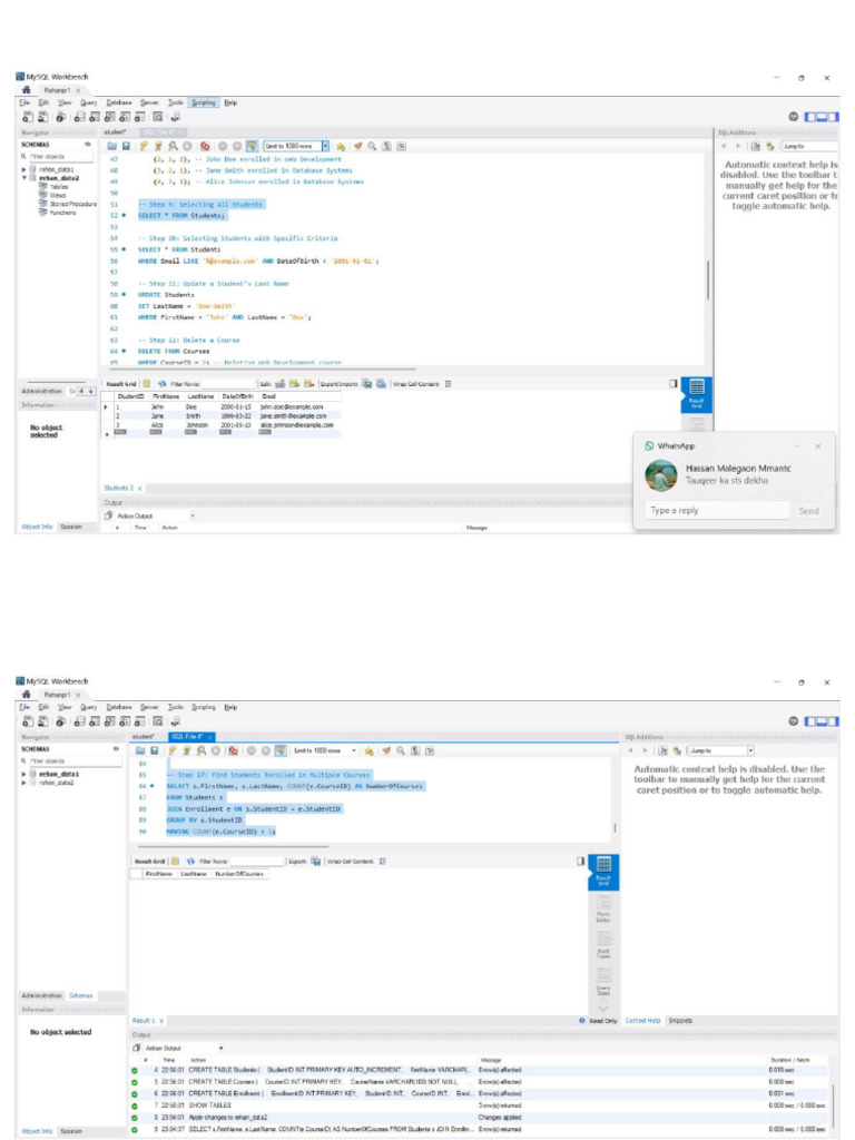 Rehan Ali Dbms | PDF