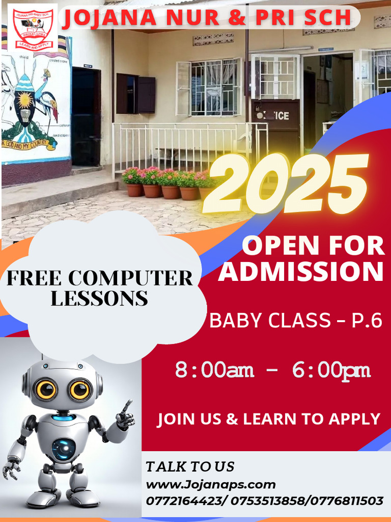 School Admissions & Free Computer Lessons | PDF