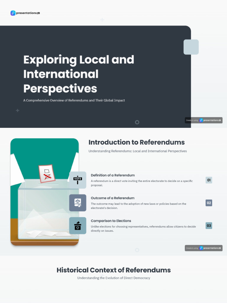 Understanding Referendums | PDF