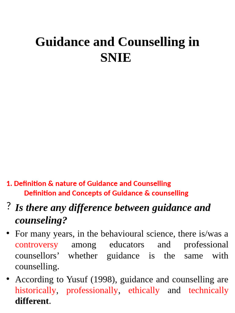 Introduction Guidance and Counseling New | PDF | Id | Analytical Psychology Introduction Guidance and Counseling New | PDF | Id | Analytical Psychology