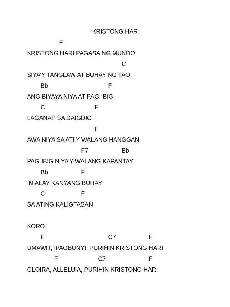 Kristong Hari | PDF