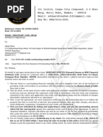 Hindi Notice Draft Format | PDF