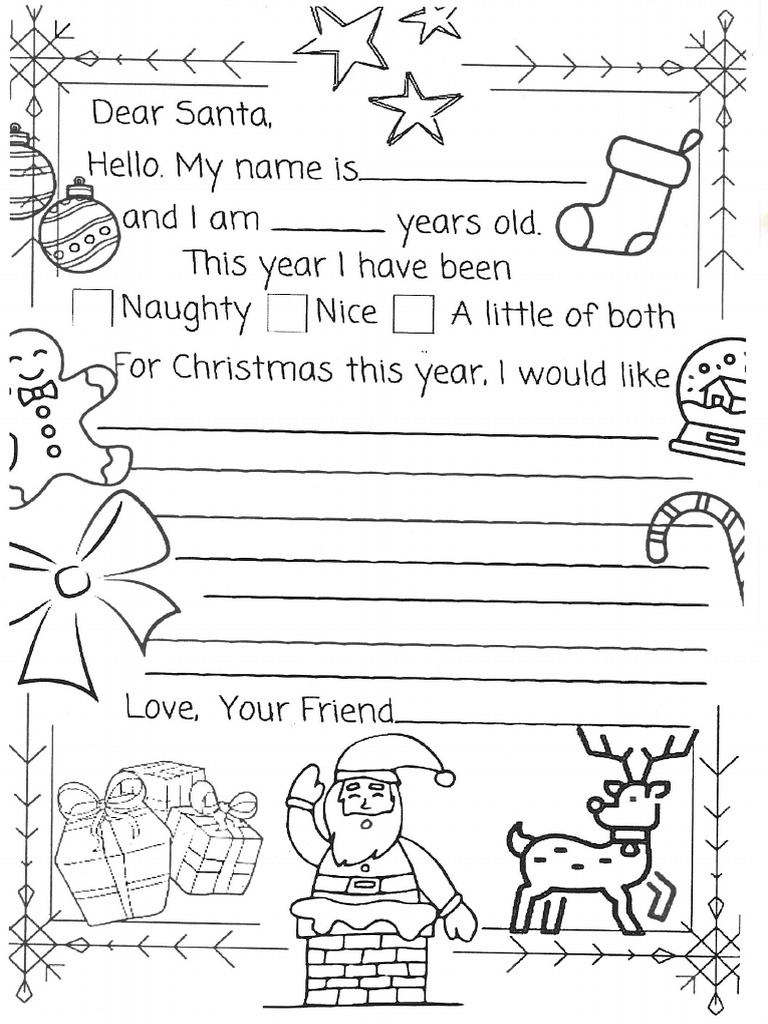 Dear Santa 1 | PDF
