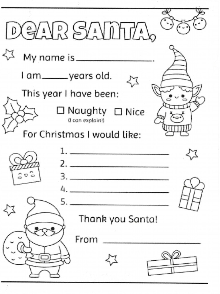 Dear Santa | PDF
