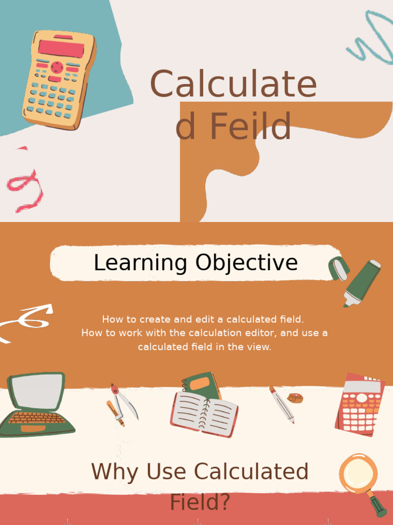 Calculated Field - Sachitha | PDF