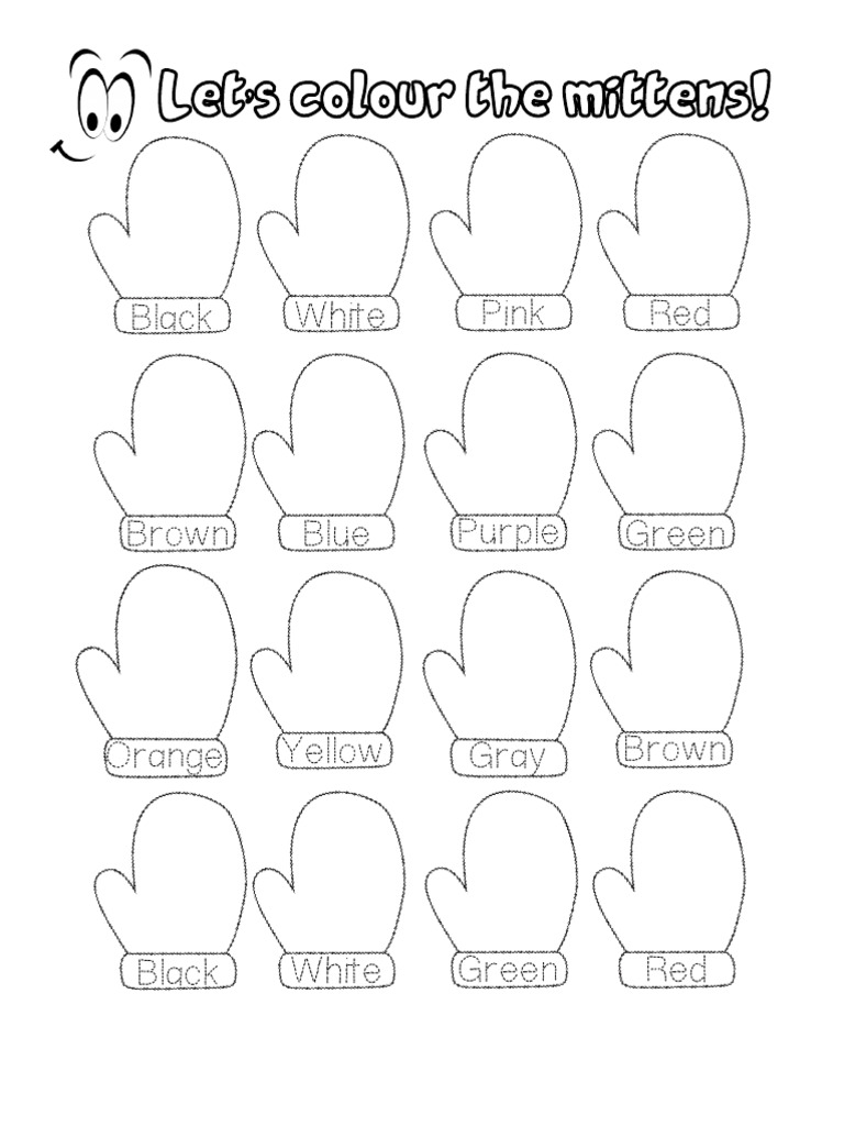 Mitten Color Matching Guide | PDF