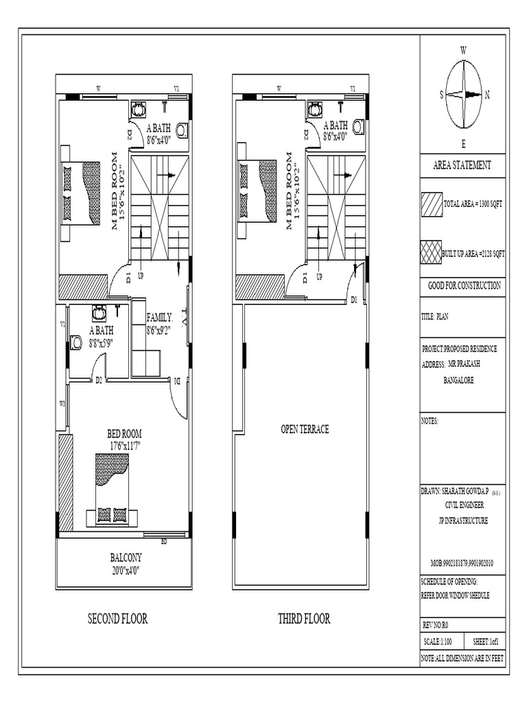SF TF PLAN R1 | PDF