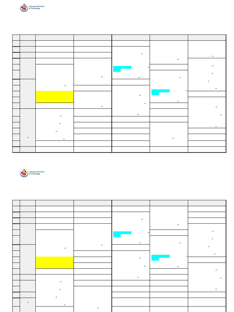 1st Year Timetable DPFA 2024 UPDATED 07.02.2024 | PDF | Artistic Techniques | Vision
