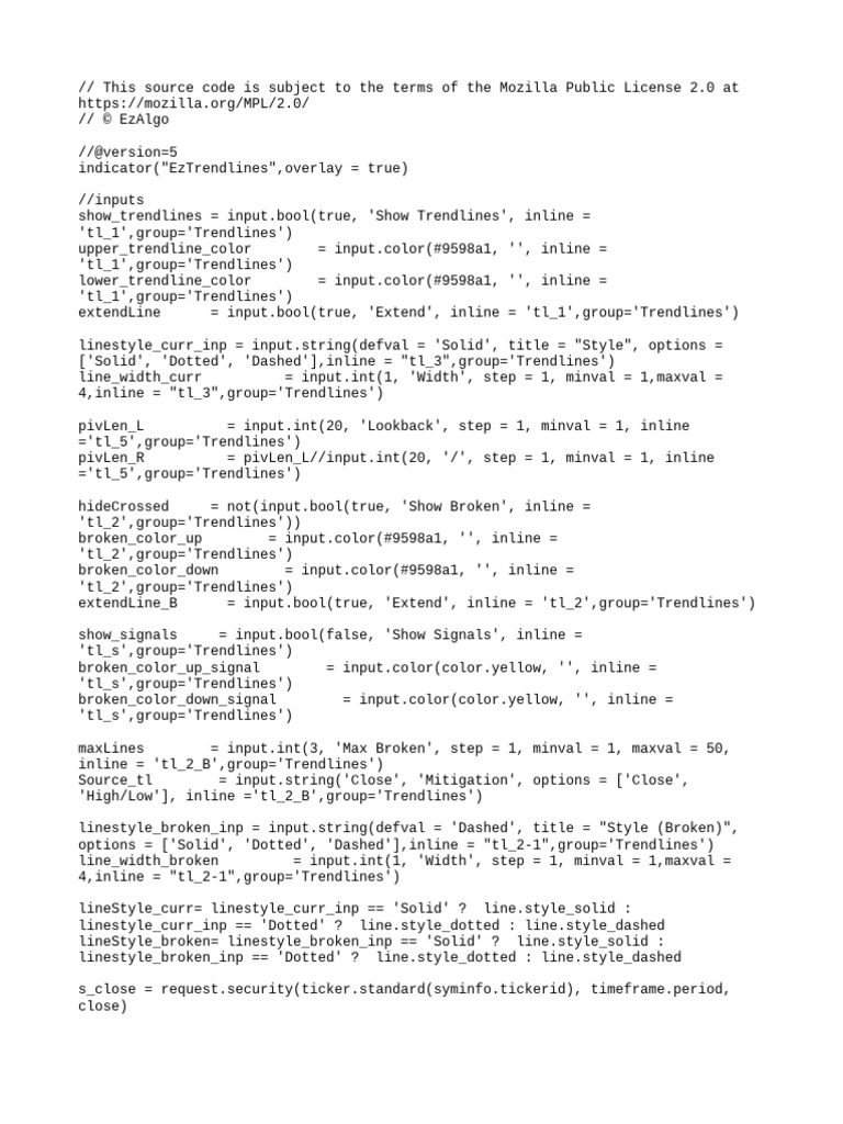 EzTrendlines | PDF | Computer Programming | Software Engineering