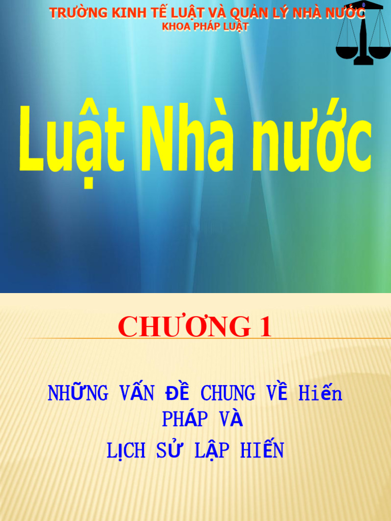 Chuyen de 3 Hien Phap | PDF